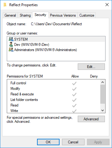 _FILE_SECURITY - KnowledgeBase - Macrium Reflect Knowledgebase