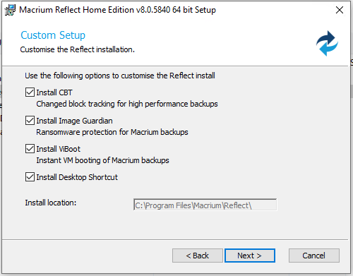 _MIG_Installing - KnowledgeBase X - Macrium Reflect Knowledgebase