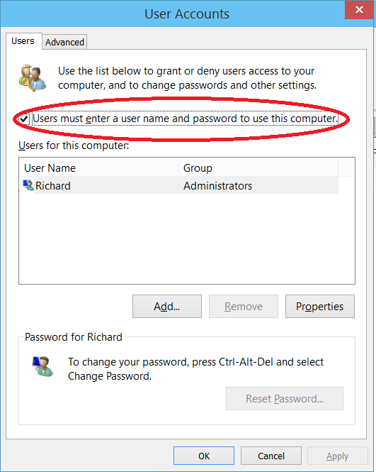 Which user name and password is used when scheduling a backup ...