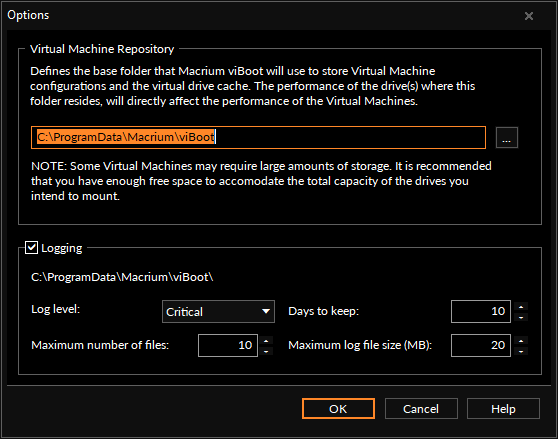 _VIBOOT_VB - KnowledgeBase v7.2 - Macrium Reflect Knowledgebase - KnowledgeBase v7.2 - Macrium ...