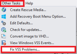 VSS hangs during creating volume snapshot phase - KnowledgeBase - Macrium Reflect Knowledgebase